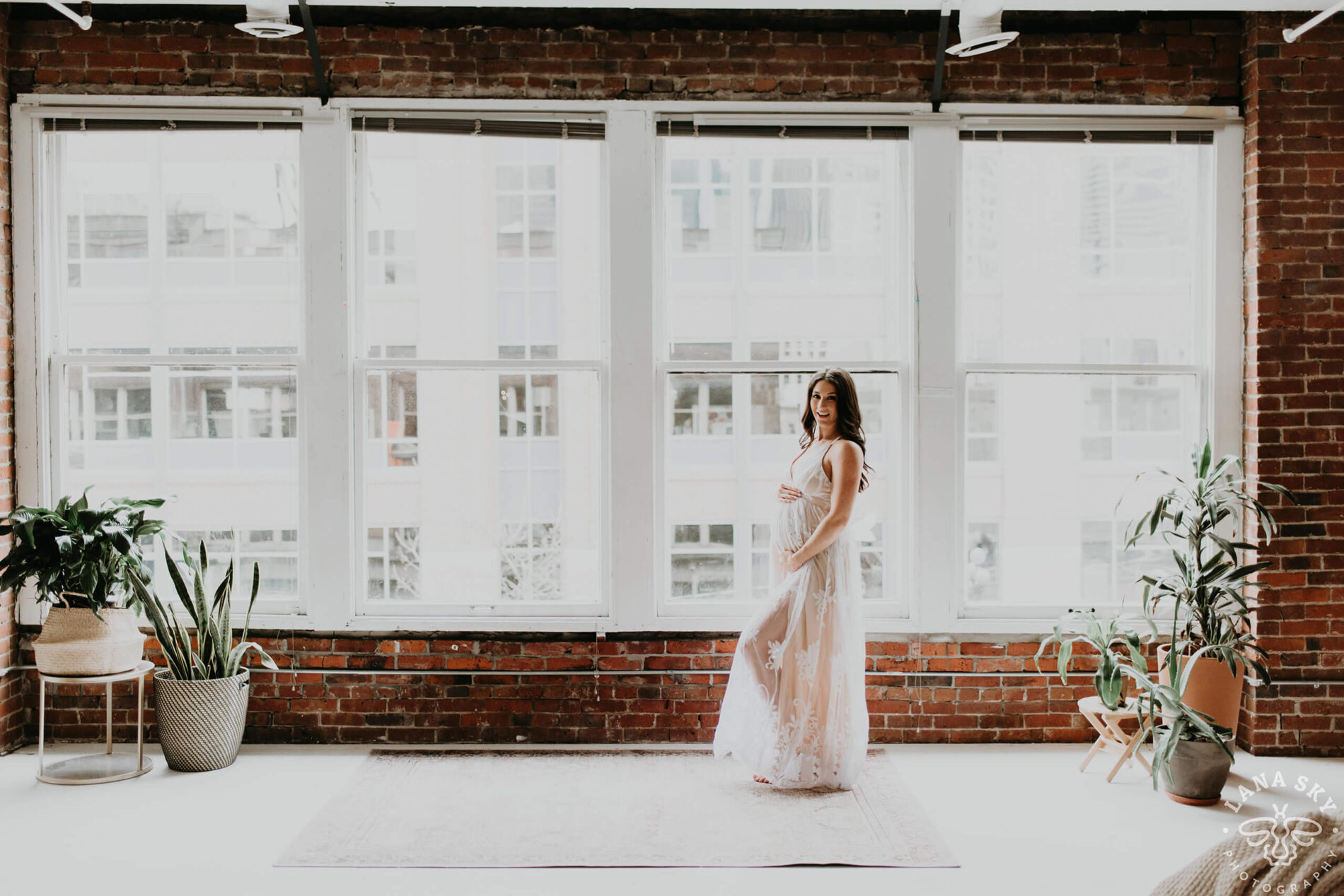 Timeless Seattle Studio Maternity Photography