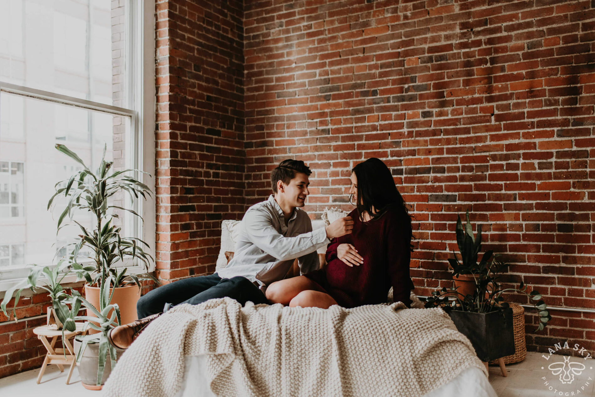 Timeless Seattle Studio Maternity Photography