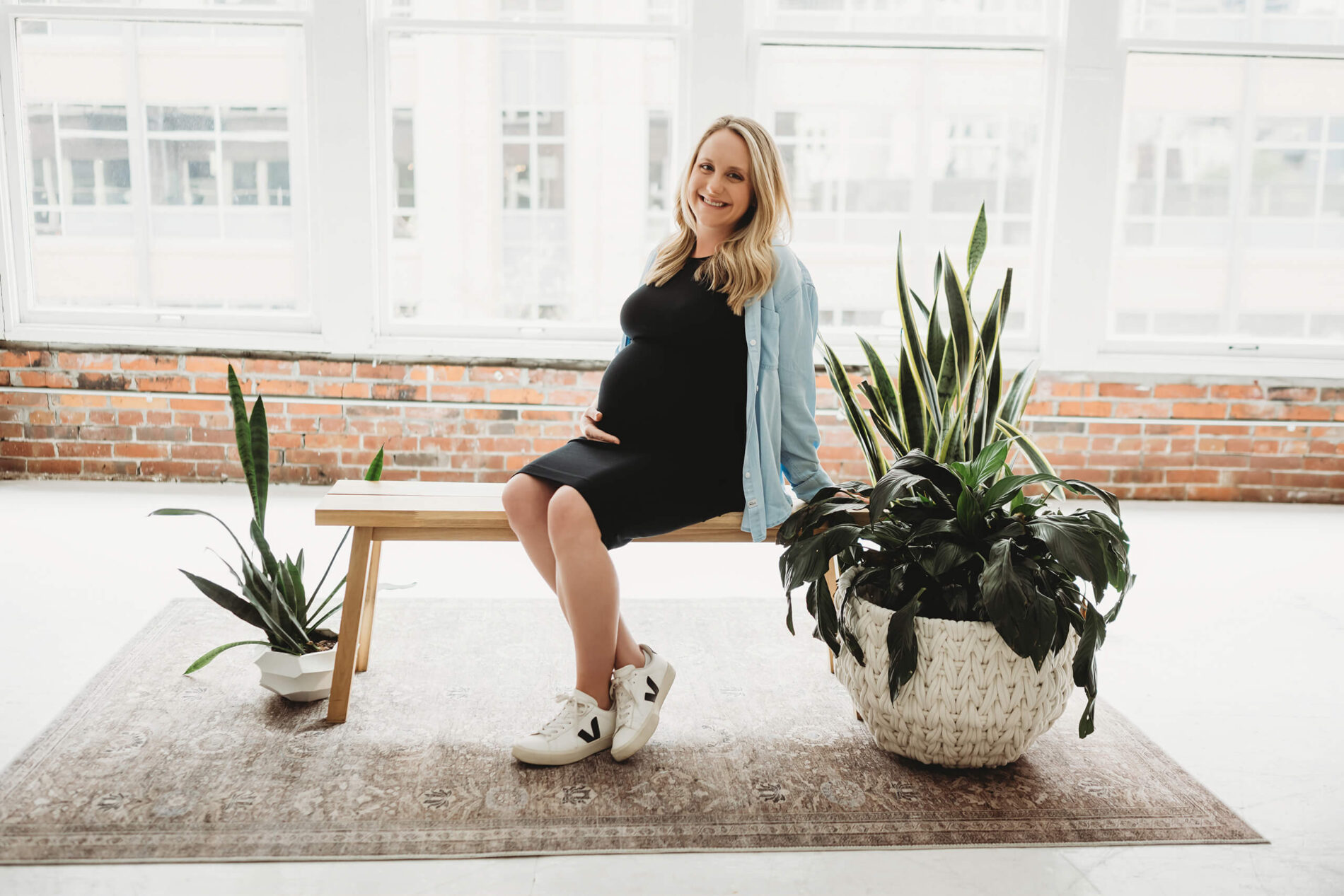 Timeless Seattle Studio Maternity Photography